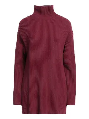 JUCCA JUCCA Turtleneck Knit Top Purple