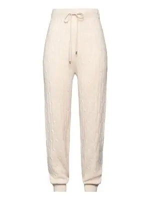 Peserico Tapered Knit Pants - Beige