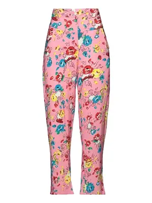 Moschino High-waisted Tapered Pants - Pink