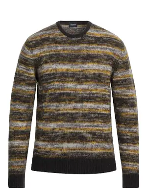 DRUMOHR Lambswool Striped Sweater - Yellow