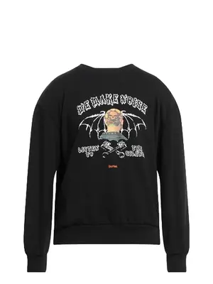 SELF MADE BY GIANFRANCO VILLEGAS Cotton French Terry Sweatshirt - Black