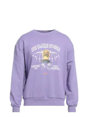 SELF MADE BY GIANFRANCO VILLEGAS Cotton French Terry Sweatshirt - Purple