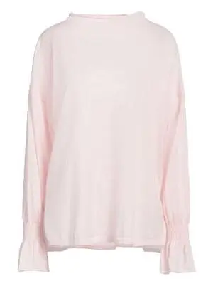 Wolford Turtleneck Light Cashmere Top - Pink