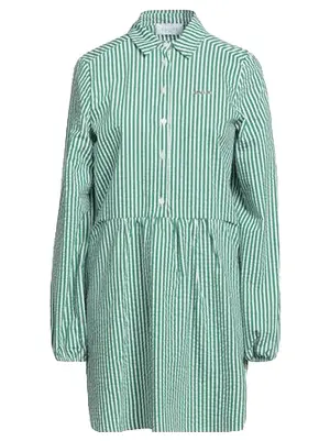GAËLLE PARIS Mini Shirt Dress - Green