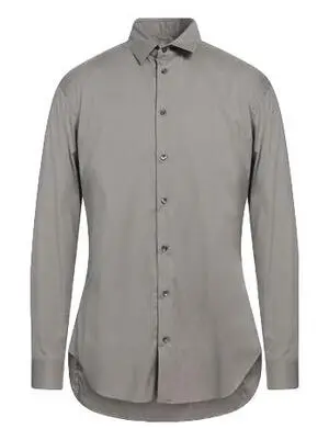 Giorgio Armani Shirt Size Cotton, Polyamide, Elastane - Grey