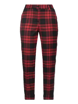 P.a.r.o.s.h Tartan Virgin Wool Pants - Red