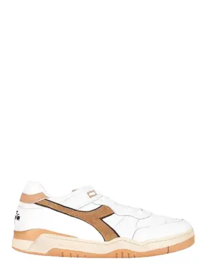 DIADORA HERITAGE Low-top Leather Sneakers - White