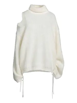 ANDREĀDAMO ANDREĀDAMO Turtleneck Top Ivory