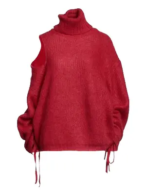 ANDREĀDAMO ANDREĀDAMO Turtleneck Top Red