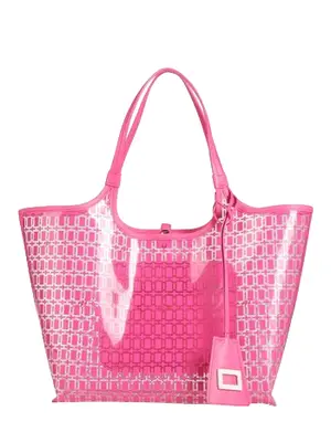 ROGER VIVIER Handbag In PVC And Polyvinyl Chloride Pink