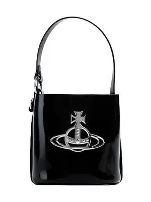 VIVIENNE WESTWOOD Leather Bucket Bag