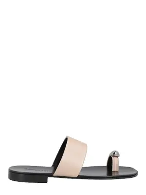 GIUSEPPE ZANOTTI Thong Sandals - Beige