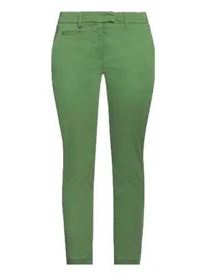 DONDUP Tapered Cropped Pants Green