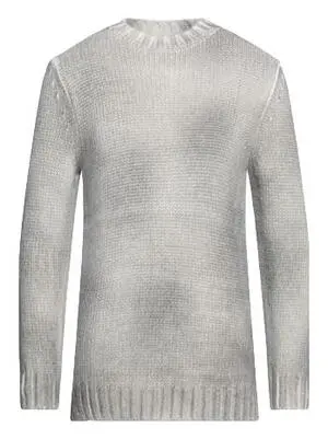 BELLWOOD Knitted Two-tone Sweater - Grey