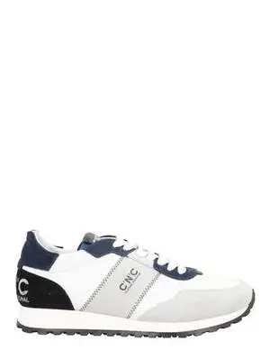 C'N'C COSTUME NATIONAL Light Leather Low-top Sneakers - Grey