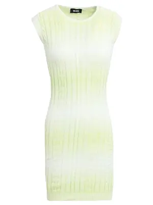 Gcds GCDS Knitted Mini Dress Acid Green