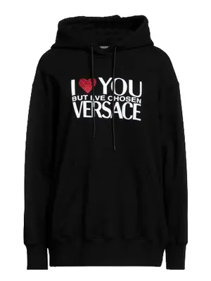 Versace Cotton Sweatshirt - Black