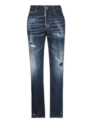 DSQUARED2 DSQUARED2 Straight-Leg Jeans With Distressed Detail