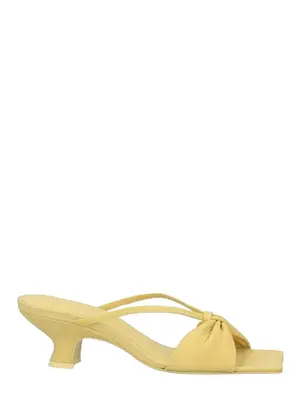By Far BY FAR Leather Sandals Yellow