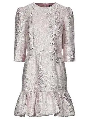 Dolce & Gabbana Mini Flared Dress - Pink