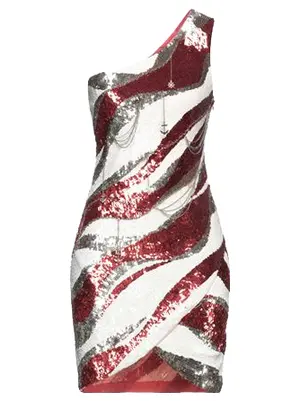 Elisabetta Franchi Sequined Mini Dress - Red