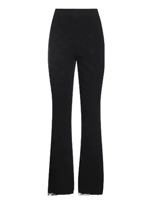 AMBUSH Knitted Wide Leg Pants - Black