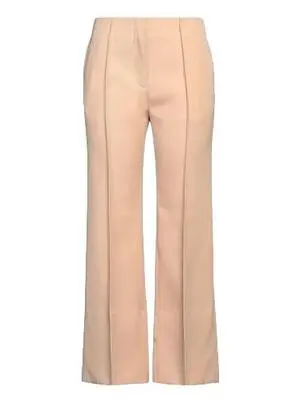 JIL SANDER Sand Wool Trousers - Beige