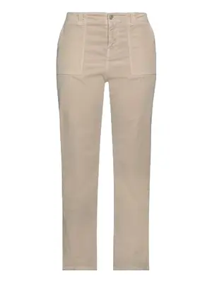 Kenzo Straight Leg Velvet Pants - Beige