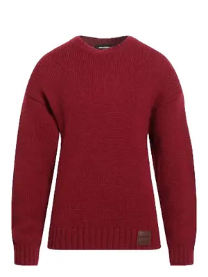 Dsquared2 Knitted Sweater Burgundy