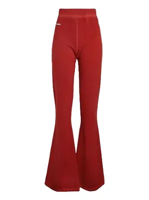 Dsquared2 DSQUARED2 Flared Cotton Pants Brick Red