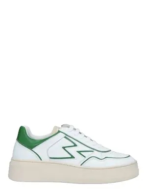 MOACONCEPT Low-top Leather Sneakers - White