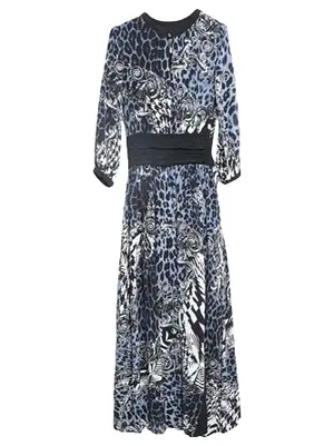 Roberto Cavalli Maxi Dress - Blue