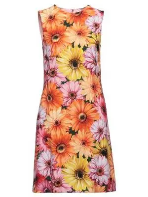 DOLCE & GABBANA Mini Floral-Print Dress