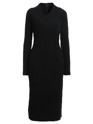 Dolce & Gabbana Midi Bodycon Dress - Black