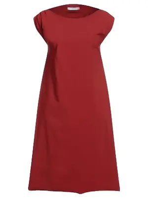 Chiara Boni La Petite Robe Midi Trapeze Dress - Red