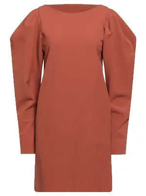 Erika Cavallini Mini Bodycon Dress Red