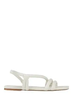 BALDININI Leather Sandals - White