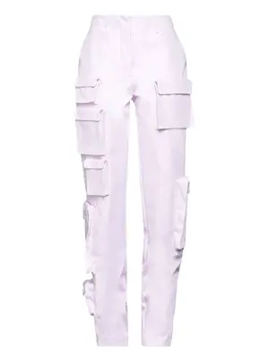 OFF-WHITE™ High-waisted Cargo Pants - Purple