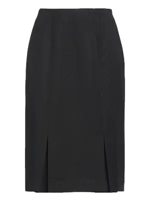 Raf Simons Midi Flared Skirt - Black