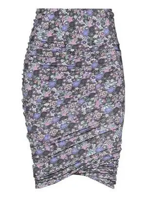 Isabel Marant Mini Skirt In Viscose And Elastane - Purple