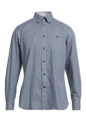 HARMONT & BLAINE Shirt Size Cotton - Navy
