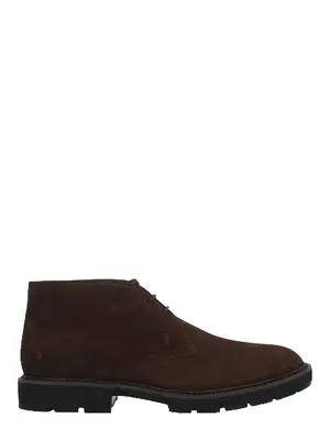TOD'S TOD'S Ankle Boots In Leather Brown