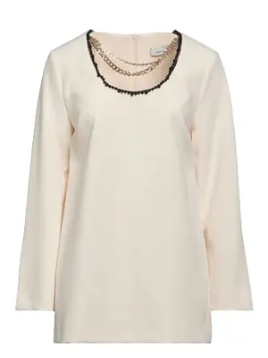 SIMONA CORSELLINI Crepe Top - White