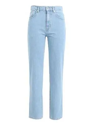 Kenzo Cotton Straight Leg Jeans - Blue