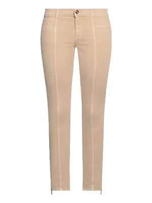 TESTONI Skinny Jeans With Five-Pocket Detailing Sand