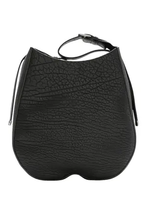Burberry Leather Shoulder Bag - Black
