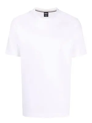 BOSS Stretch-cotton T-shirt - White