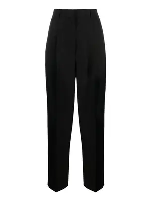 TOTEME Double-pleated Tailored Trousers - Black