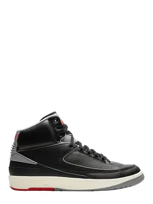 JORDAN Air 2 Cement Sneakers - Black