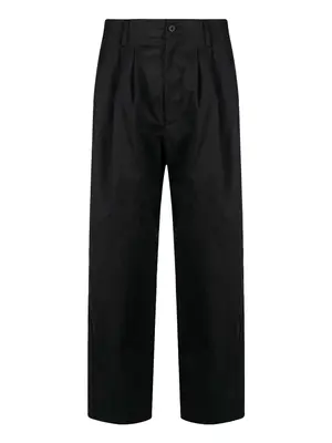 Yohji Yamamoto X New Era Pleat-detail Trousers - Black